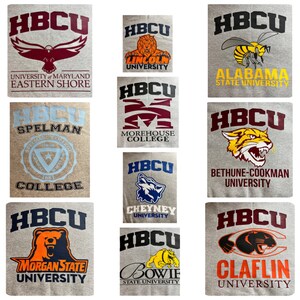 HBCU Pride Sweatshirt, Custom College Apparel - Etsy
