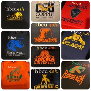 Historically Black College and University Unisex Shirts. Hbcu-ish - Etsy