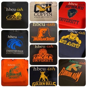 Historically Black College & University Hoodie Sweatshirt Hbcu-ish - Etsy