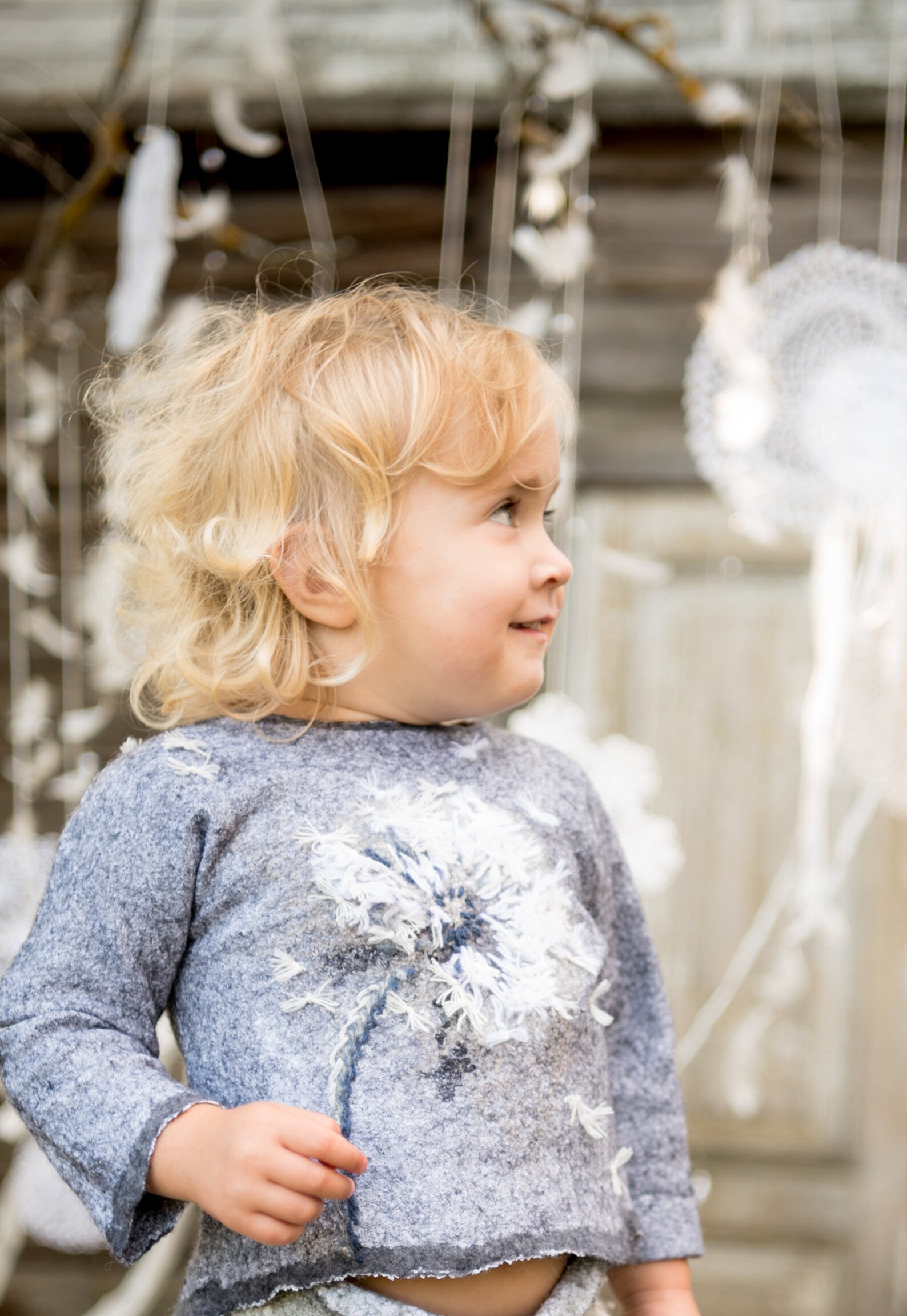 Felted Little Girls Sweater Toddler Girl Outfits Wool Fall Sweater - Etsy