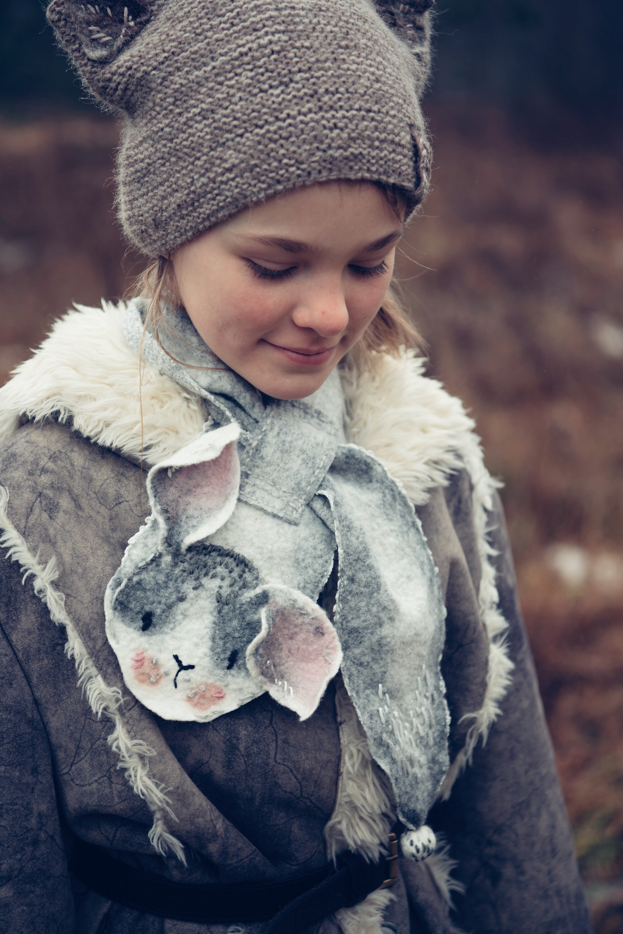 Fox Scarf Felting Tutorial Subtitles Nuno Felting Technique - Etsy