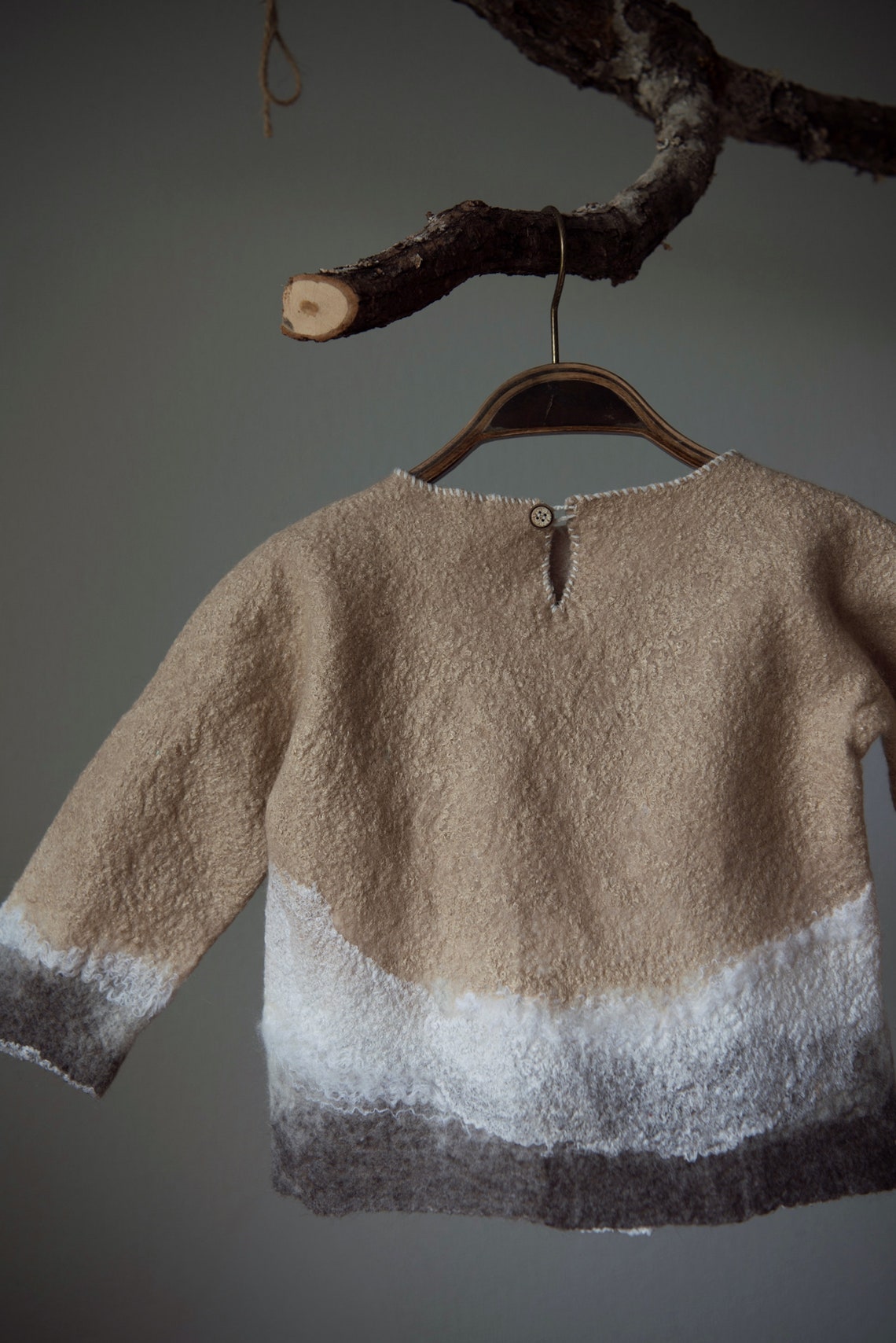 Felted Little Boys Sweater Toddler Boy Outfits Wool Fall - Etsy