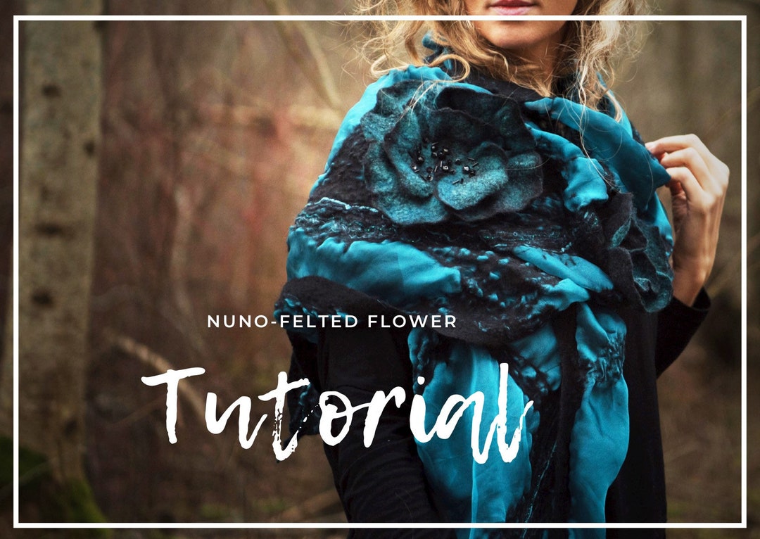 Felting Tutorial Subtitles Nuno Felting Technique - Etsy
