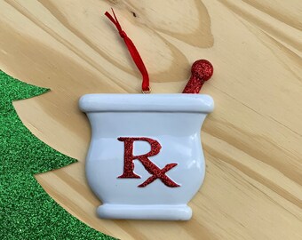 12 Days of Pharmacy Christmas Ornament, Pharmacy Christmas Gift for ...