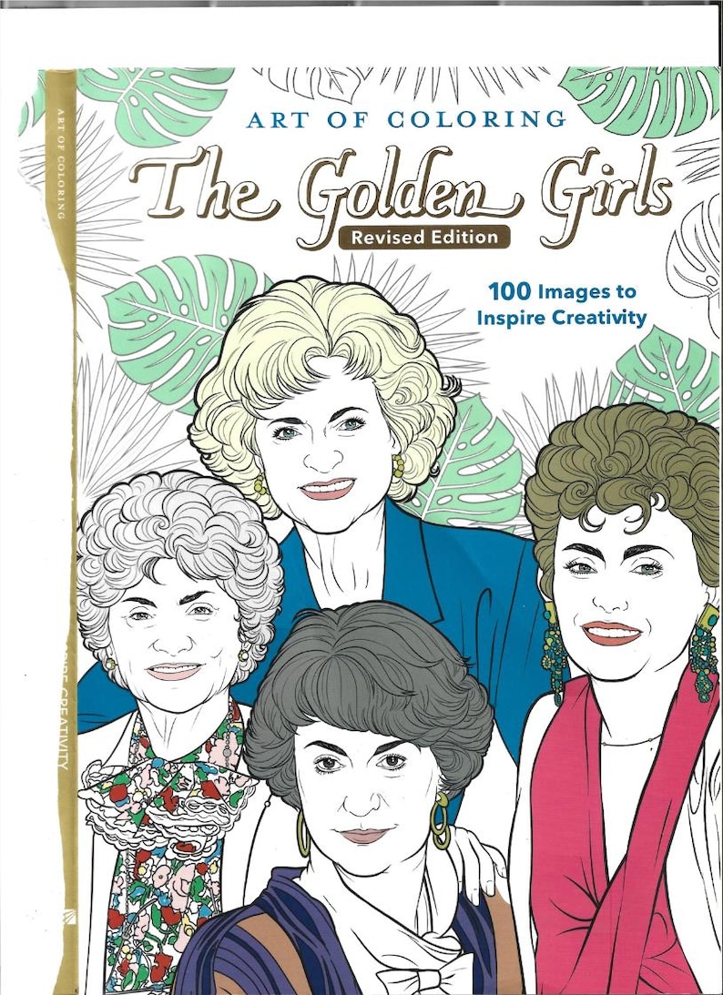 Golden Girls Coloring Book - Etsy