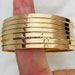 Solid Brass Bangles Bracelet, Set of 7 Bangles, Women Bangle Gold ...