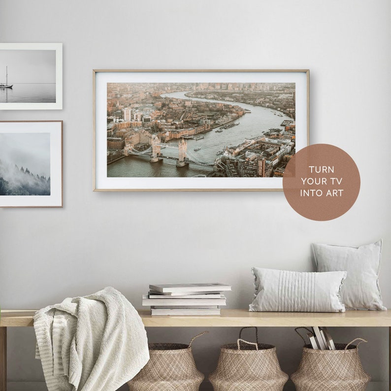 Samsung Frame TV Art, London City, England Photo, Great Britain, London ...