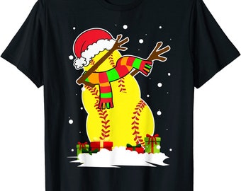 Softball Christmas Png | Etsy