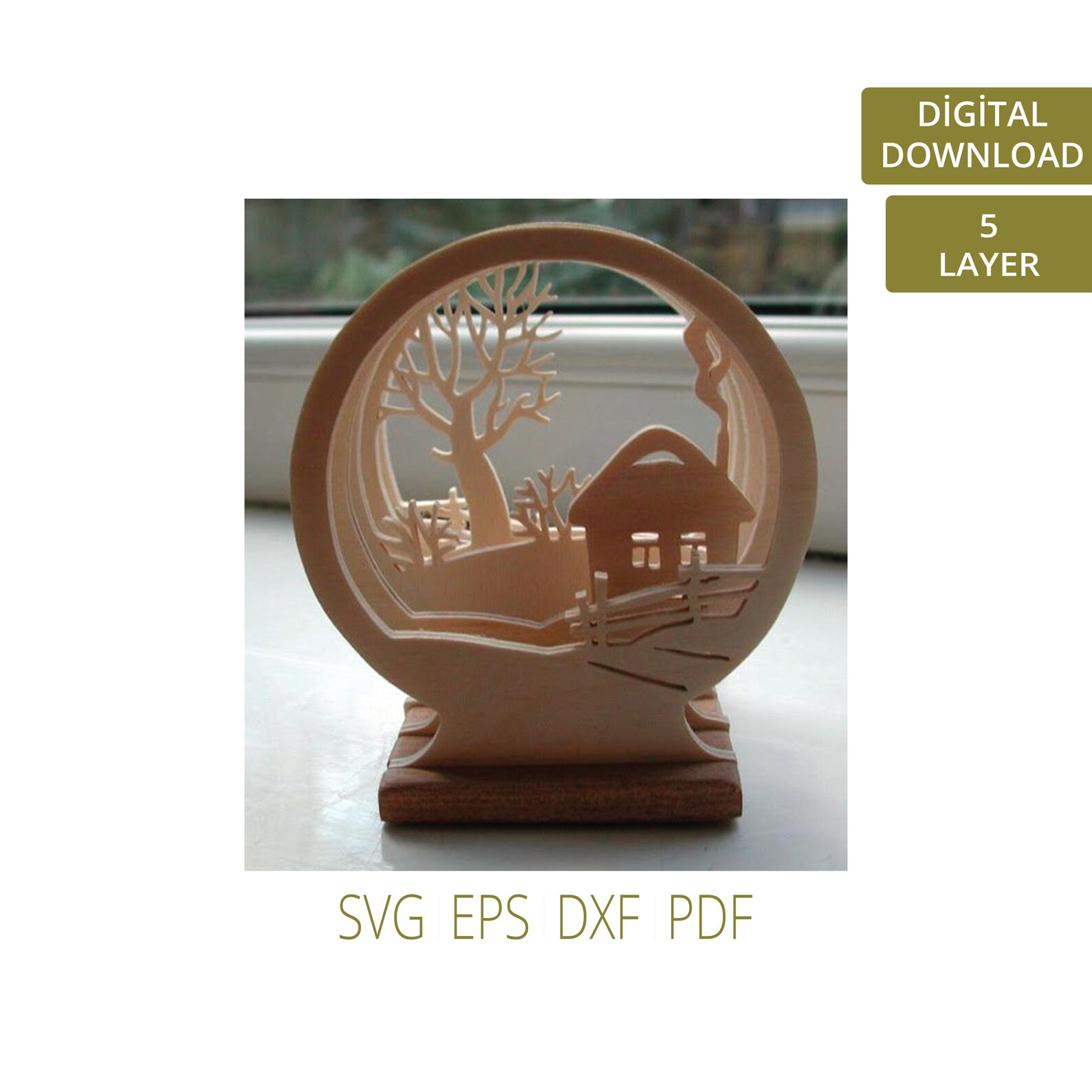Wooden Splicing Model SVG: Laser Cut Project (digital Download) - Etsy