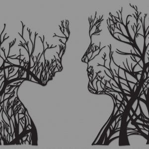 Couple Tree Svg | Romantic Decor Svg | Love Laser Cut Svg | Laser Cut ...