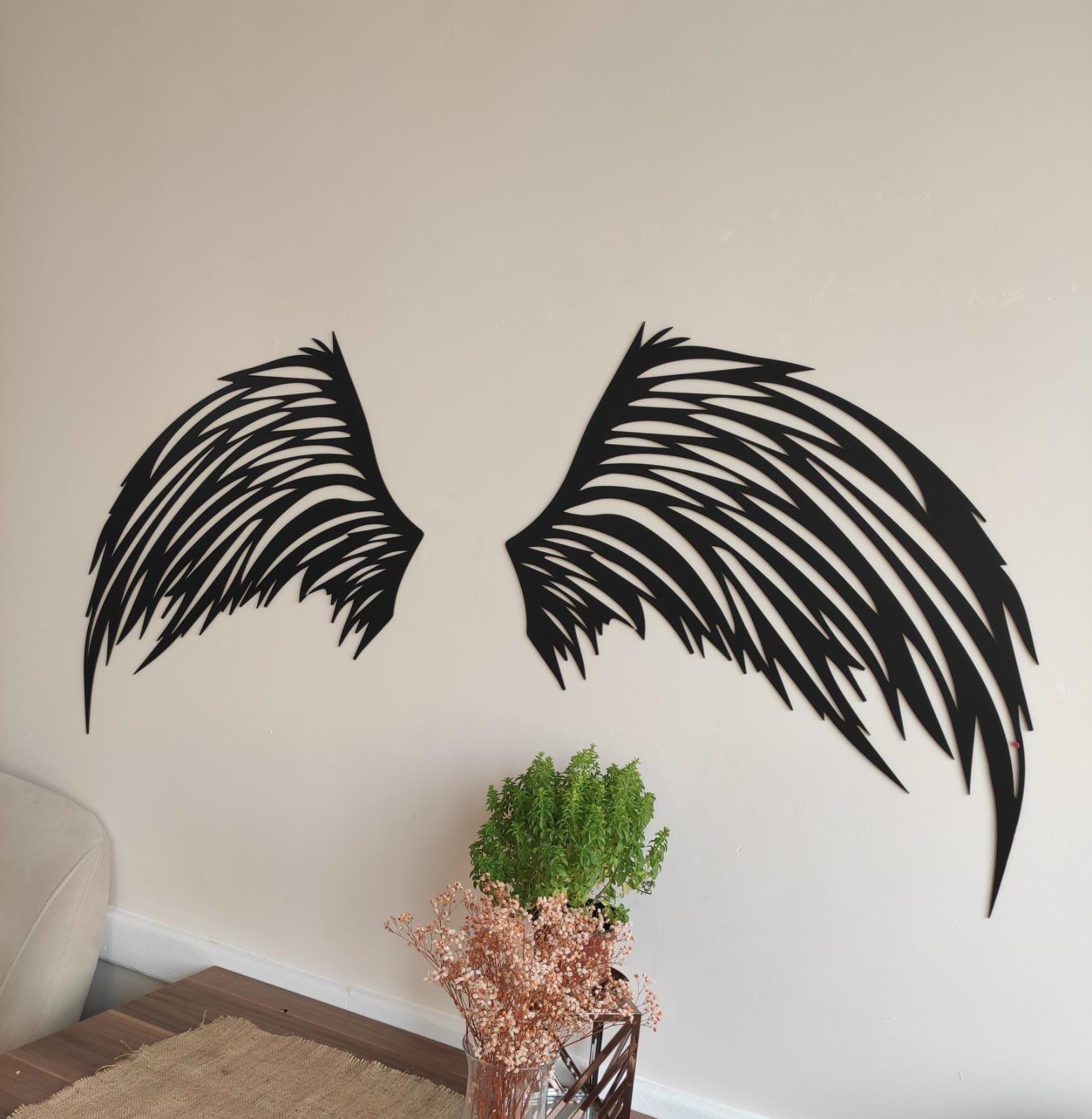 Angel Wing Svg | Wing Decor Svg | Layered Wall Decor Laser Cut Svg ...