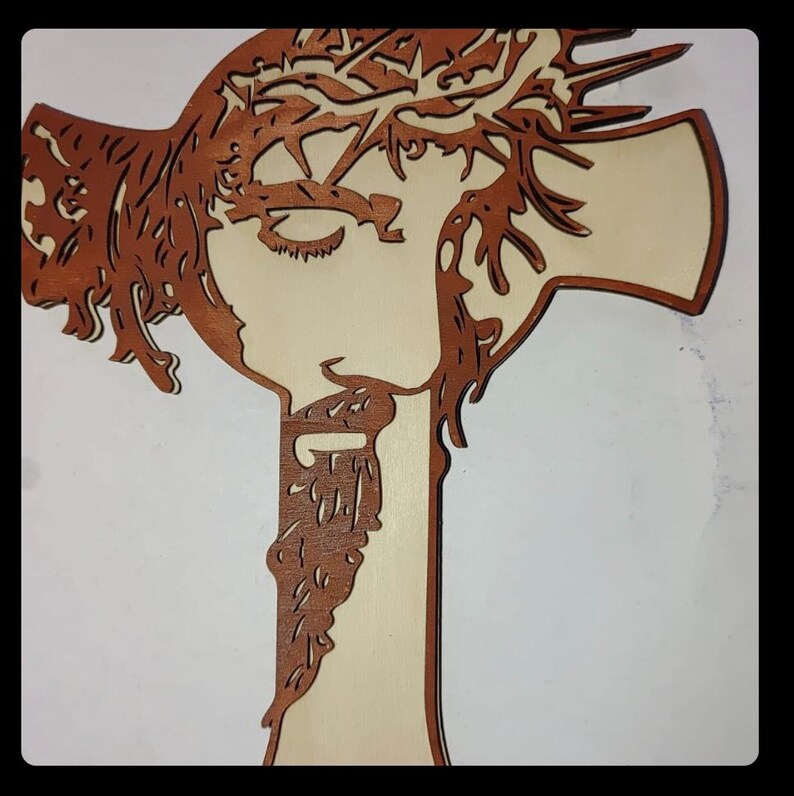 Jesus Christ SVG: Christian Laser Cut Files (digital Download) - Etsy