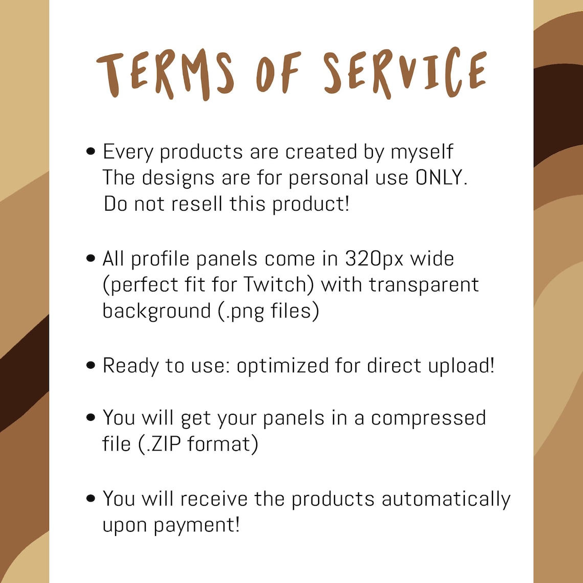 19 Vintage RPG Labels Twitch Profile Panels - Old Etiquette - Medieval ...