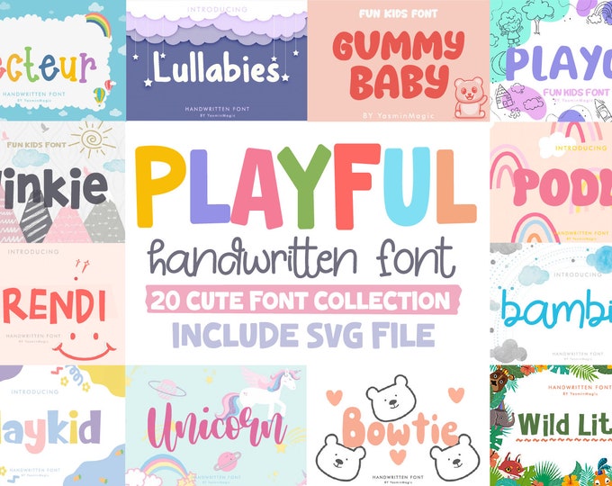 Handwriting Font - Etsy