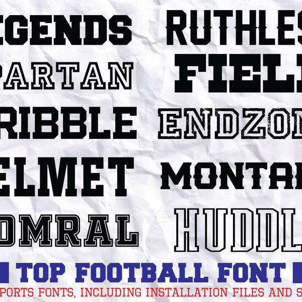 Usa Jersey Font - Etsy