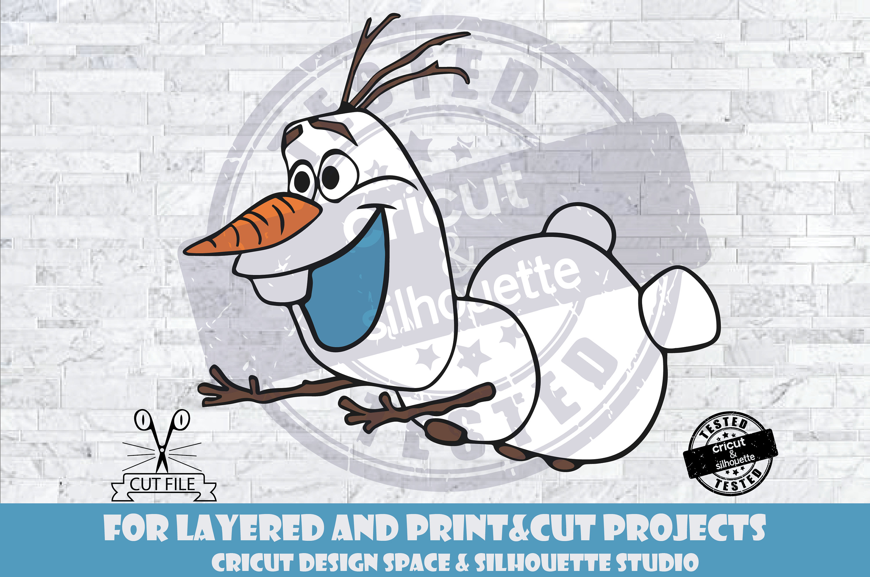 Frozen 2 SVG Olaf SVG Design Files for Cricut Silhouette Cut Files ...