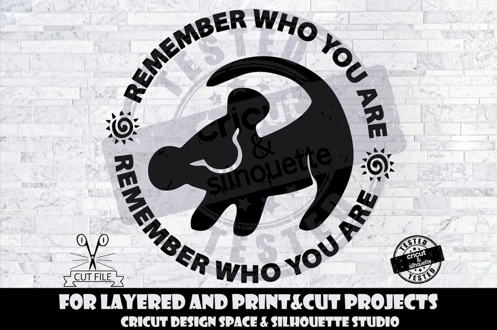 Lion King SVG Simba SVG Design Files for Cricut Silhouette Cut - Etsy