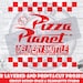 Pizza Planet SVG Design Files for Cricut Silhouette Cut Files | Etsy