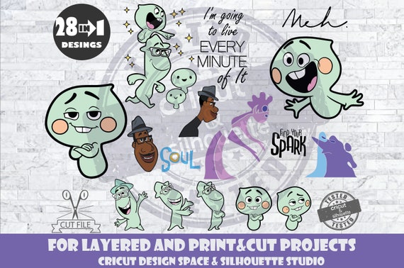 Soul Bundle SVG 22 SVG Joe Gardner SVG Design Files for Cricut - Etsy