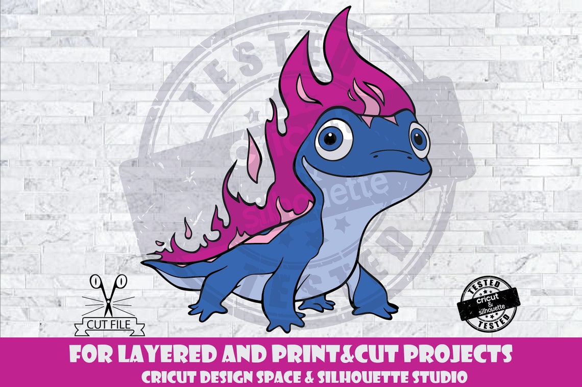 Frozen 2 SVG Bruni SVG Design Files For Cricut Silhouette Cut | Etsy