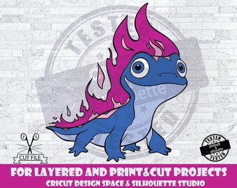 Bruni SVG File, Frozen 2 Svg, Bruni Clipart, Bruni Silhouette, Bruni ...