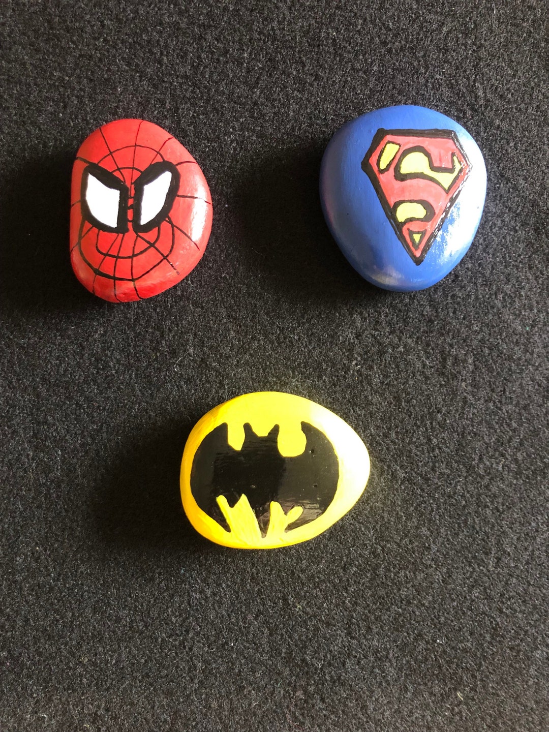 Super Hero Rocks - Etsy