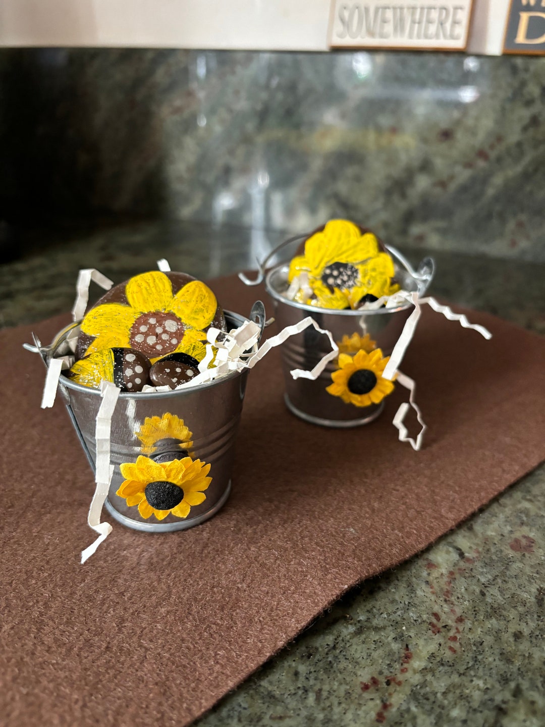 Sunflower Buckets - Etsy