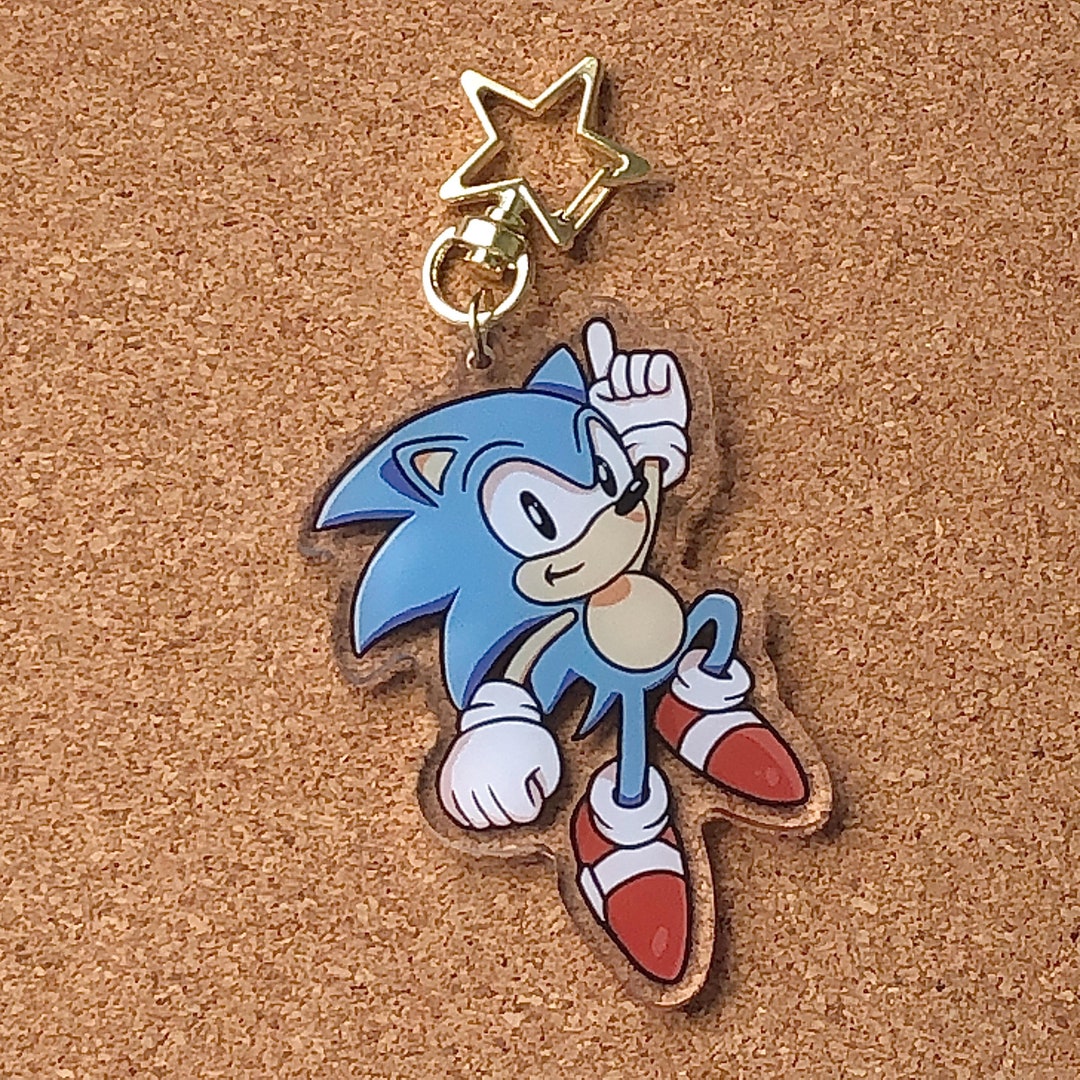 Sonic Key-chain - Etsy