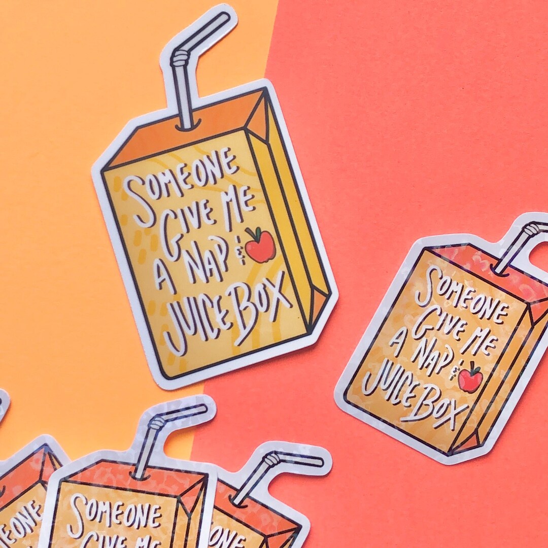 Sassy Juicebox Sticker | Vinyl | Funny | Adult Life | Relatable - Etsy