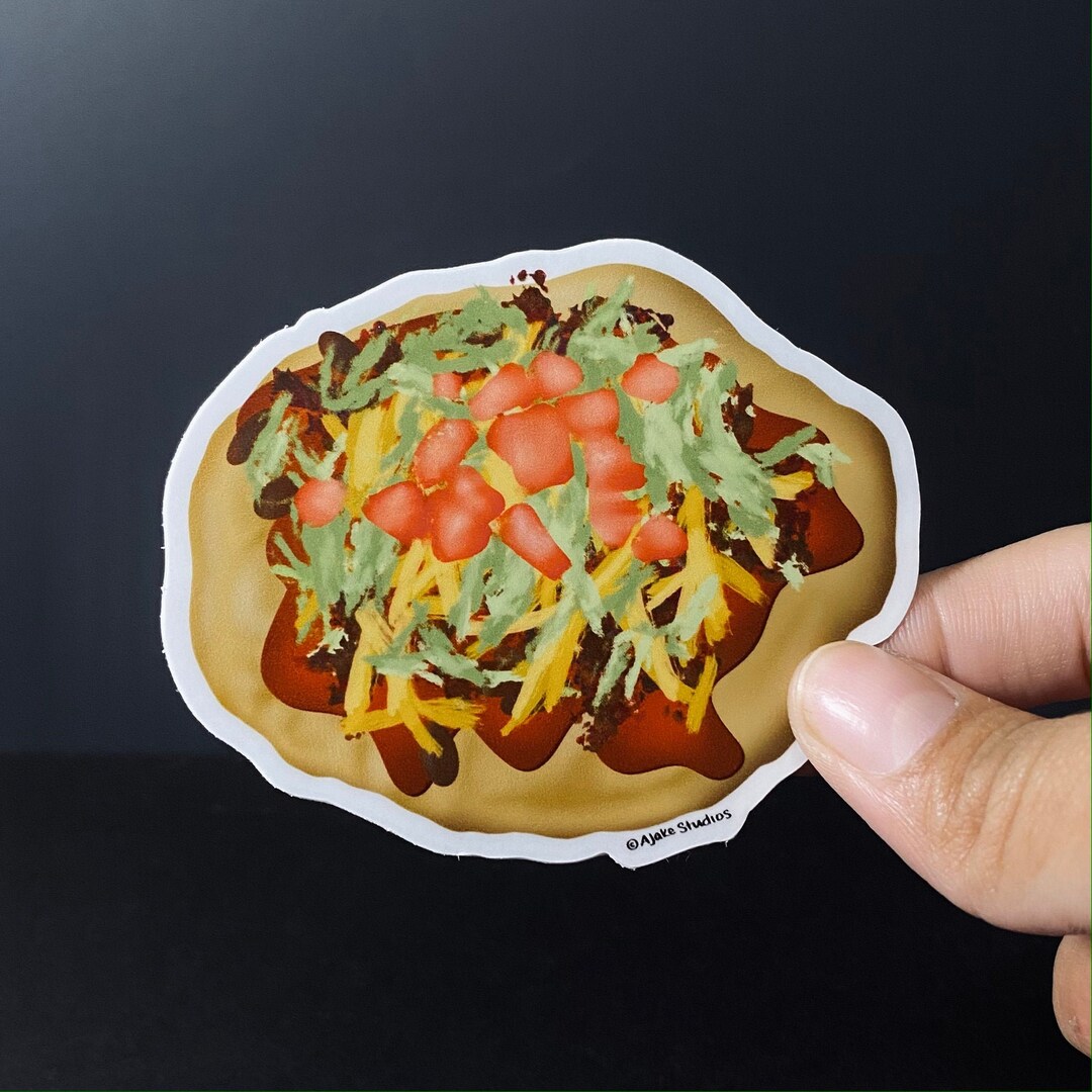 Indian Taco Sticker Navajo Taco Water Resistant Weatherproof Matte ...