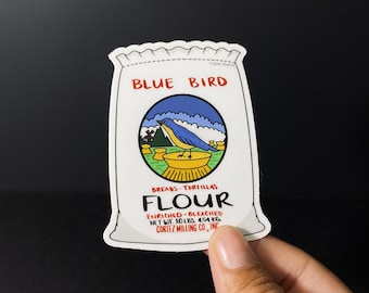Bluebird Flour Patch - Etsy
