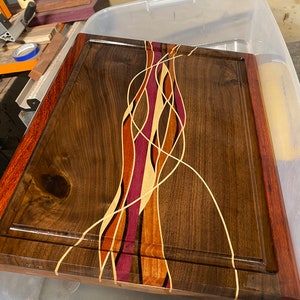 Custom Exotic Hardwood Cutting Boards - Etsy