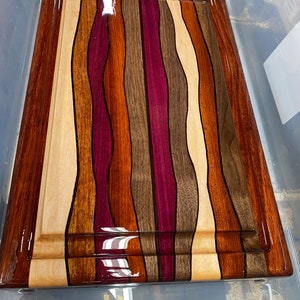 Custom Exotic Hardwood Cutting Boards - Etsy