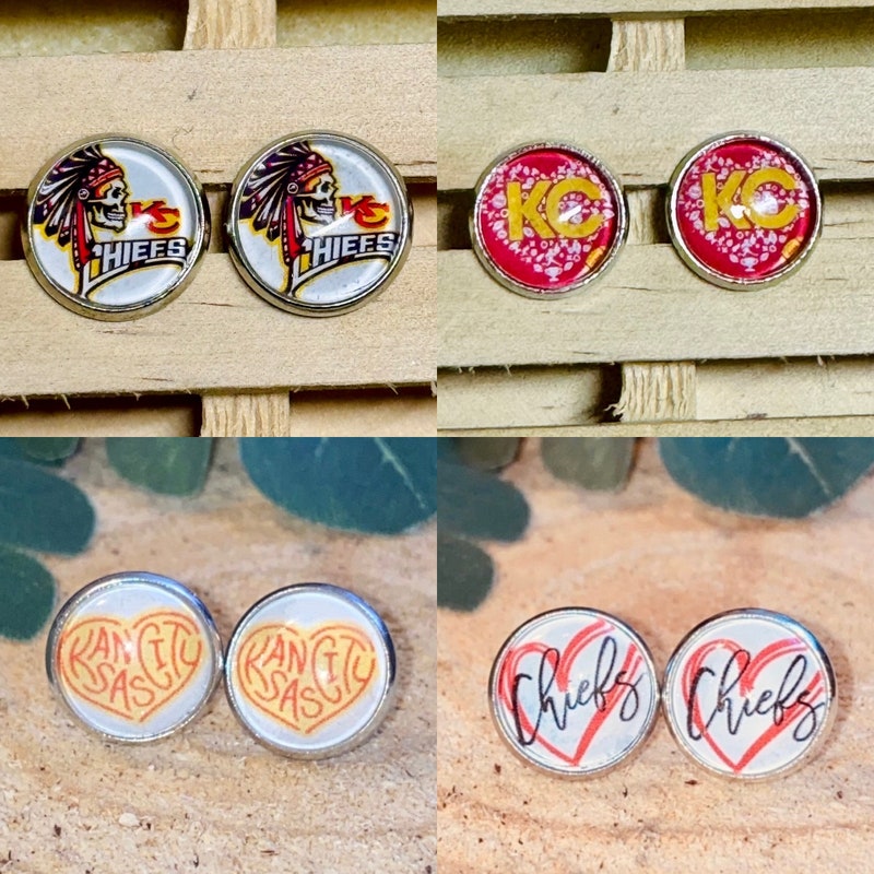 Kansas City Chiefs Earrings - Etsy