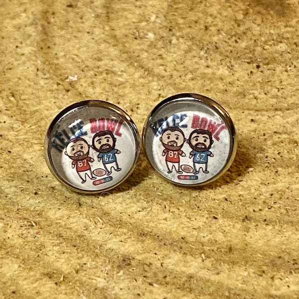 Travis Kelce Earrings - Etsy