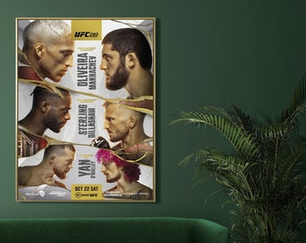 Ufc 280 Poster - Etsy