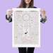 Ancient Egypt Art Egyptian Flat Earth Cosmology Print Poster - Etsy