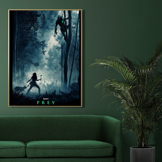 Prey Movie Poster Predator 2022 Prey Movie Poster Prey Hulu - Etsy