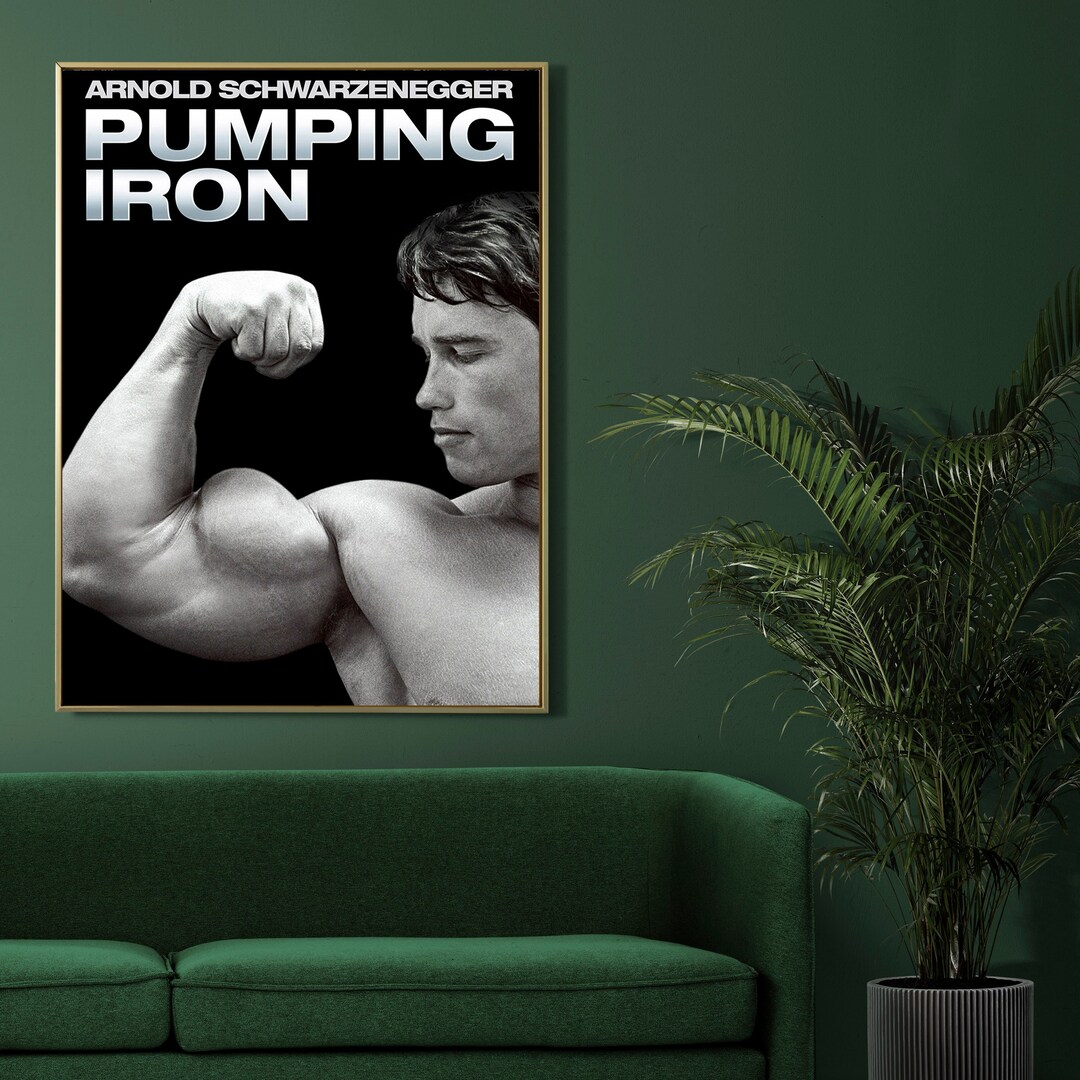 Pumping Iron Arnold Schwarzenegger Poster Sport Print Poster - Etsy Ireland