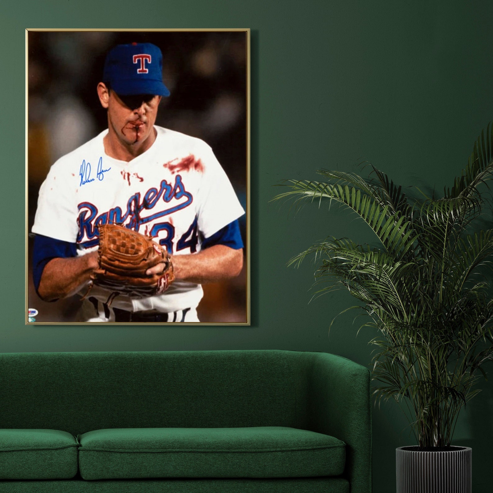Nolan Ryan Bloody Poster No Frame - Etsy