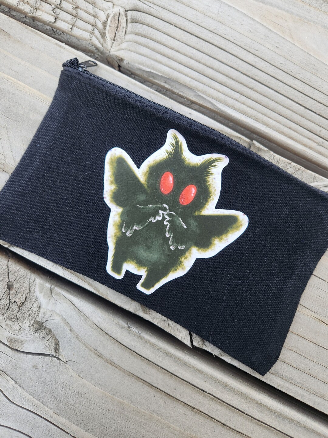 Mothman Zipper Pouch Dice Bag - Etsy