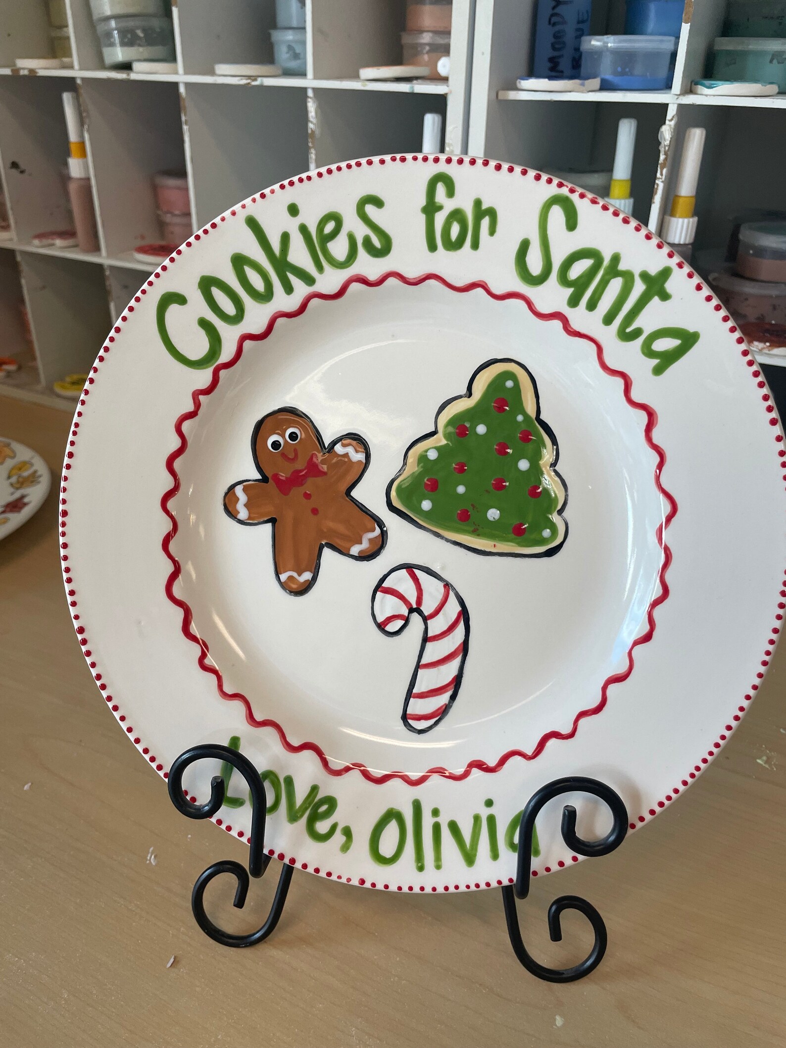 Cookies for Santa - Etsy