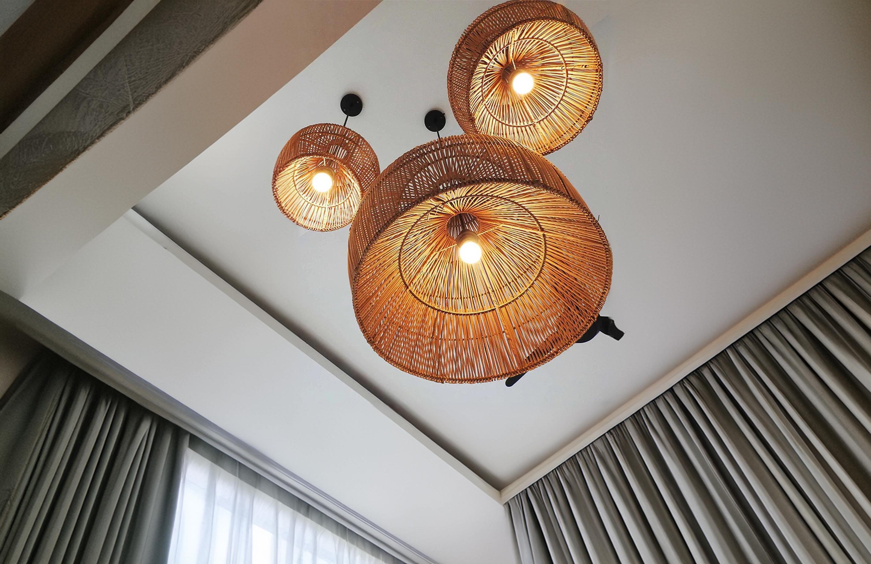 Long Group Cane/bamboo Pendant Light Perfect for Modern Homes, Living ...
