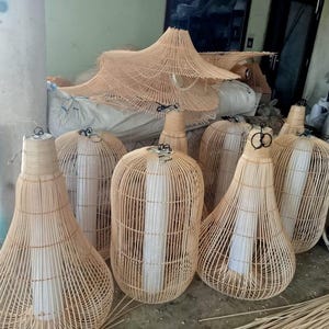 High Quality-rattan Pendant Light for Living Room Entry Way Lamp ...