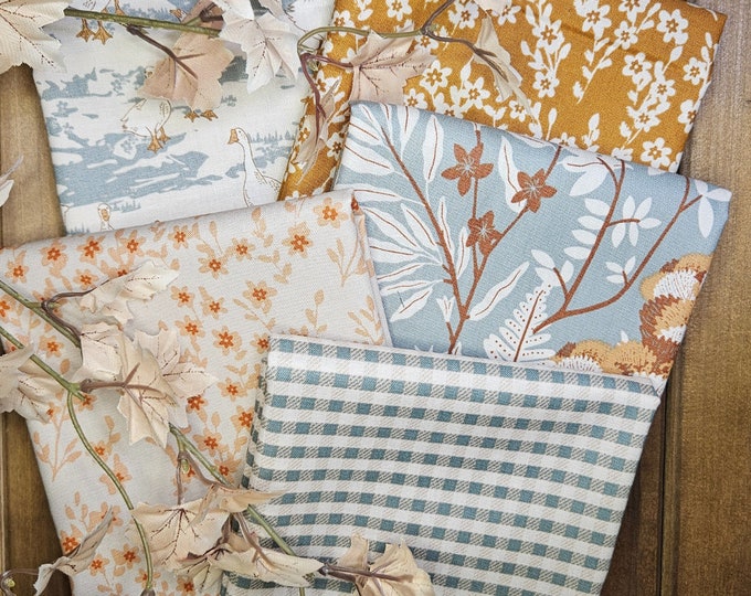 Wild Cottage Mini Bundle Figo Fabrics Holli Zollinger Quilting Cotton ...