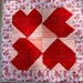 Hearts All Around Mini Quilt Pattern -PDF | Valentine Quilt Pattern ...