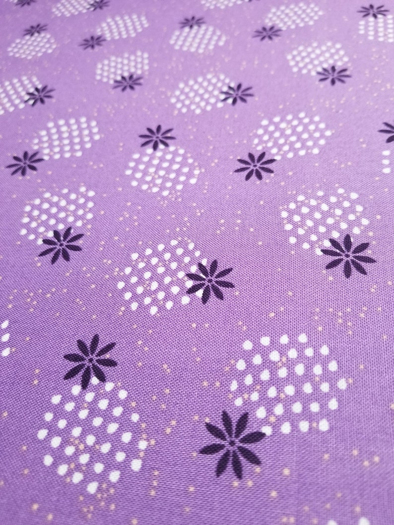 Spritely Sprouts- Lilac | by the Half Yard - Etsy