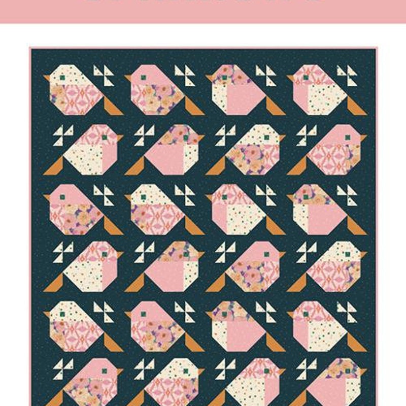 Sparrow Quilt Pattern - Etsy