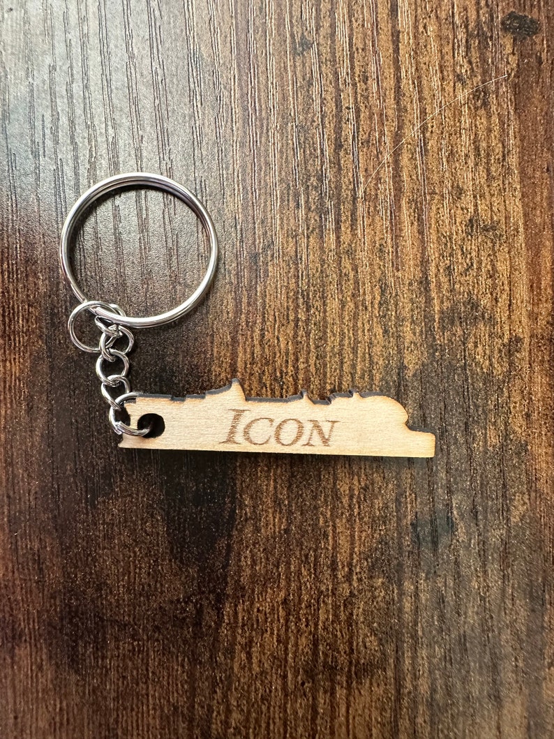 Royal Caribbean Cruise Ship Keychain: Engraved Wood, Vacation Gift ...