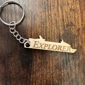 Royal Caribbean Ship Keychain Made of Wood: Icon, Oasis, Quantum ...